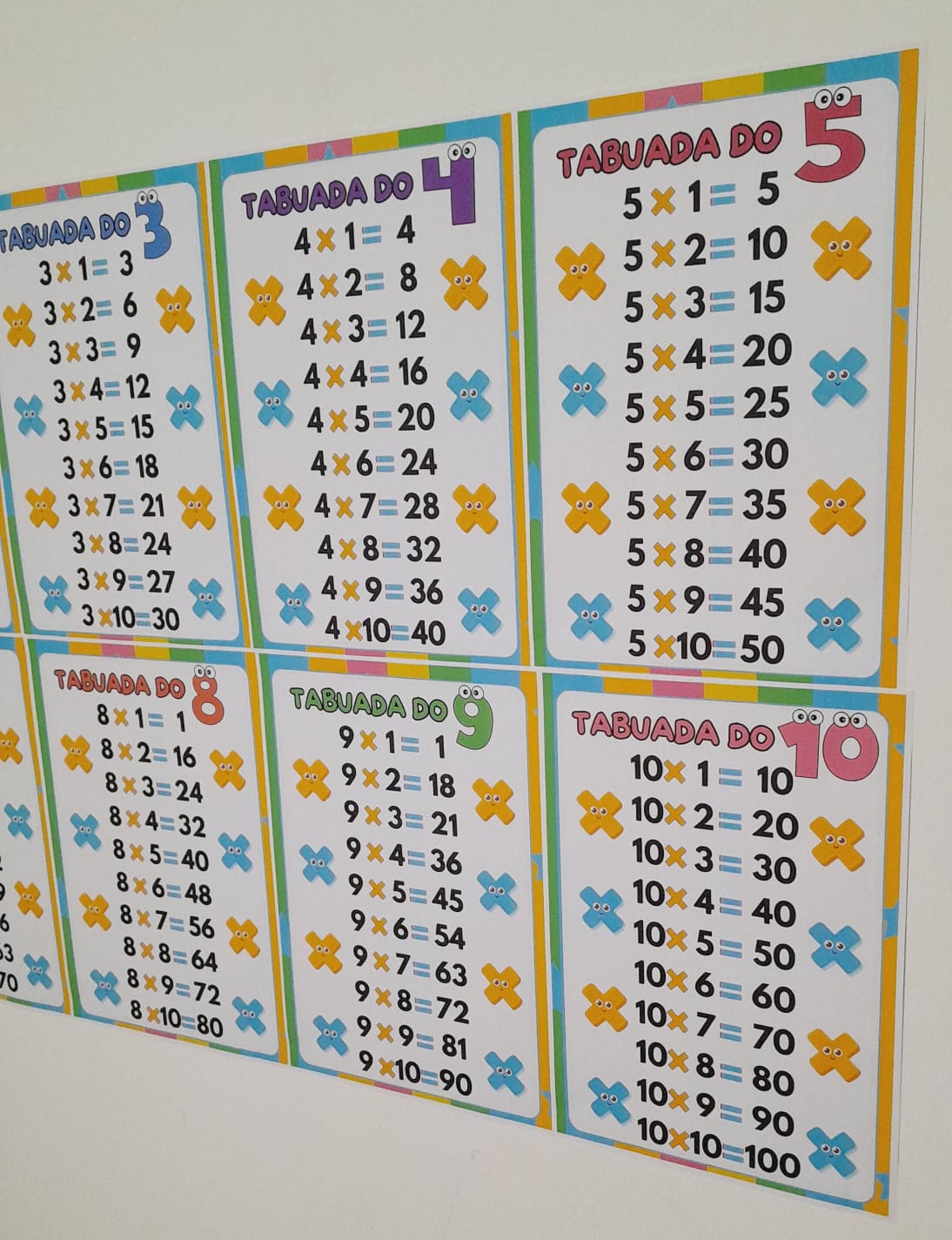 TABUADA DE MULTIPLICAÇÃO – Loja Prof. Anna Tina