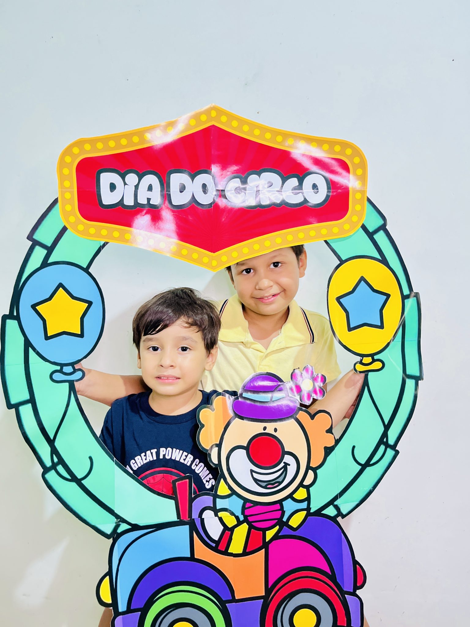 MOLDURA BAMBOLÊ – DIA DO CIRCO – Loja Prof. Anna Tina